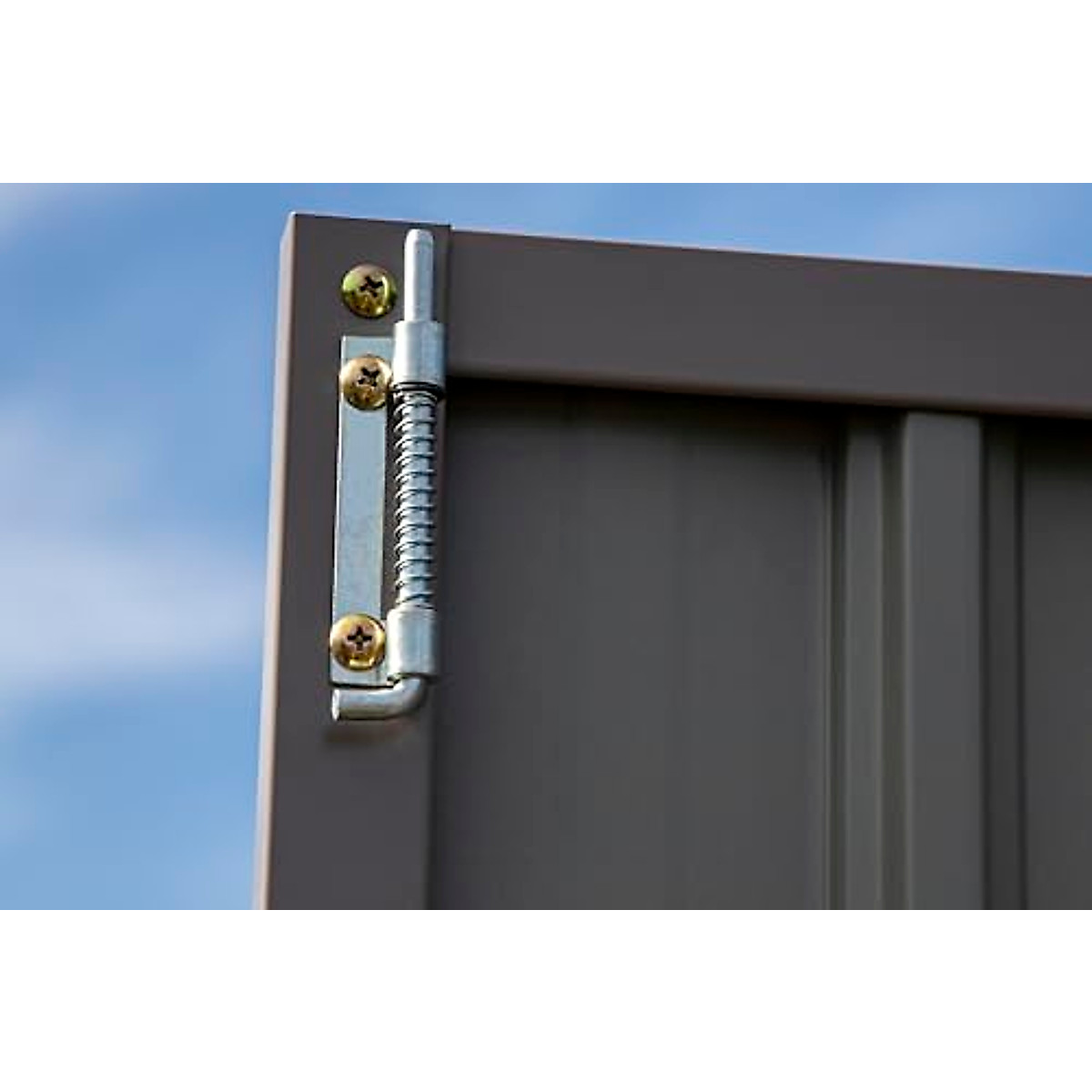 Arrow Sheds 6' x 4' Outdoor Steel Storage Shed, Tan