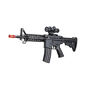 D99 LPEG Full-Auto M4 RIS AEG Airsoft Rifle w/Scope, Battery and Charger Included