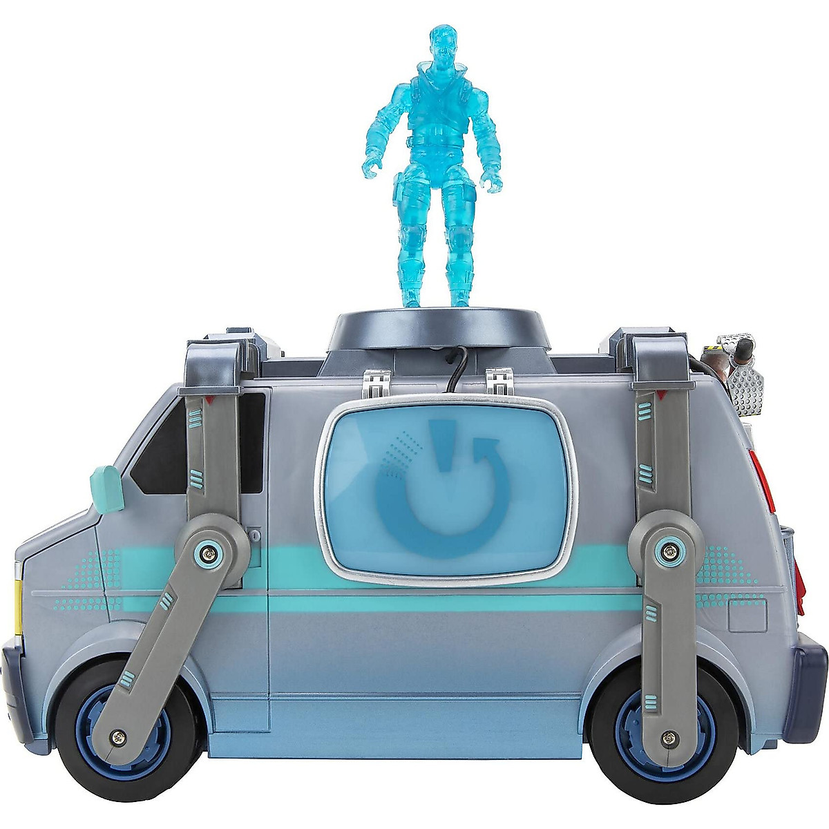 Fortnite Feature Deluxe Reboot Van Vehicle, Electronic Vehicle with 4-inch Articulated Reboot Recruit (Jonesy) Figures and Accessory