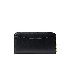 Kate Spade Morgan Embellished Bow Saffiano Leather Clutch Wallet in Black
