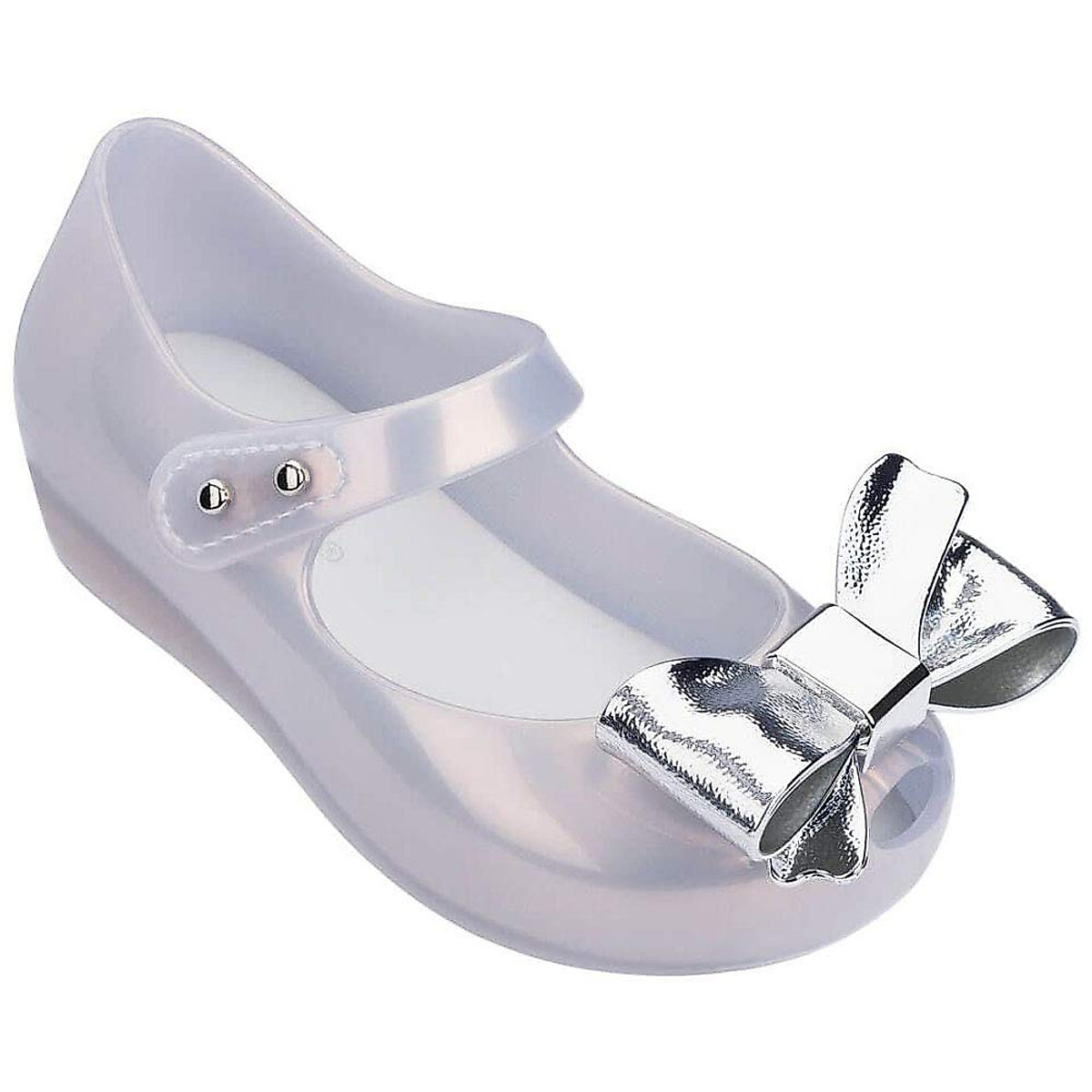 mini melissa Mini Ultragirl Celebration BB Pearly White 7 Toddler M