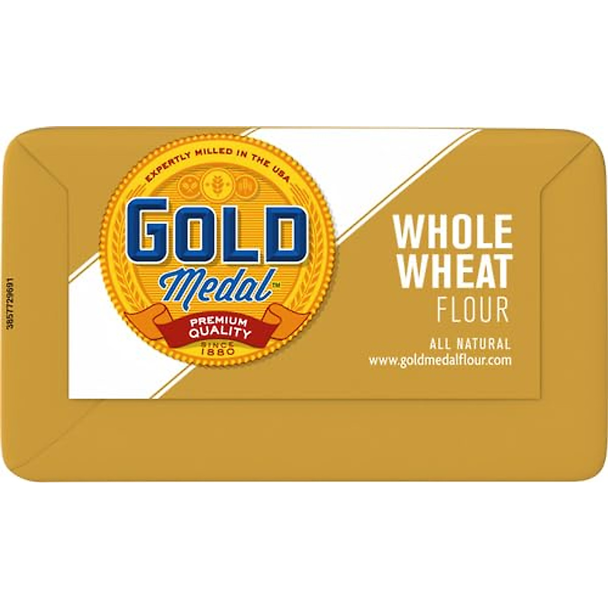 Gold Medal Premium Quality All Natural Whole Wheat Flour For Baking, 5 lb