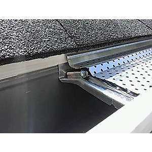 A-M Gutter Guard - Aluminum 5" (100 Feet, Mill Finish)