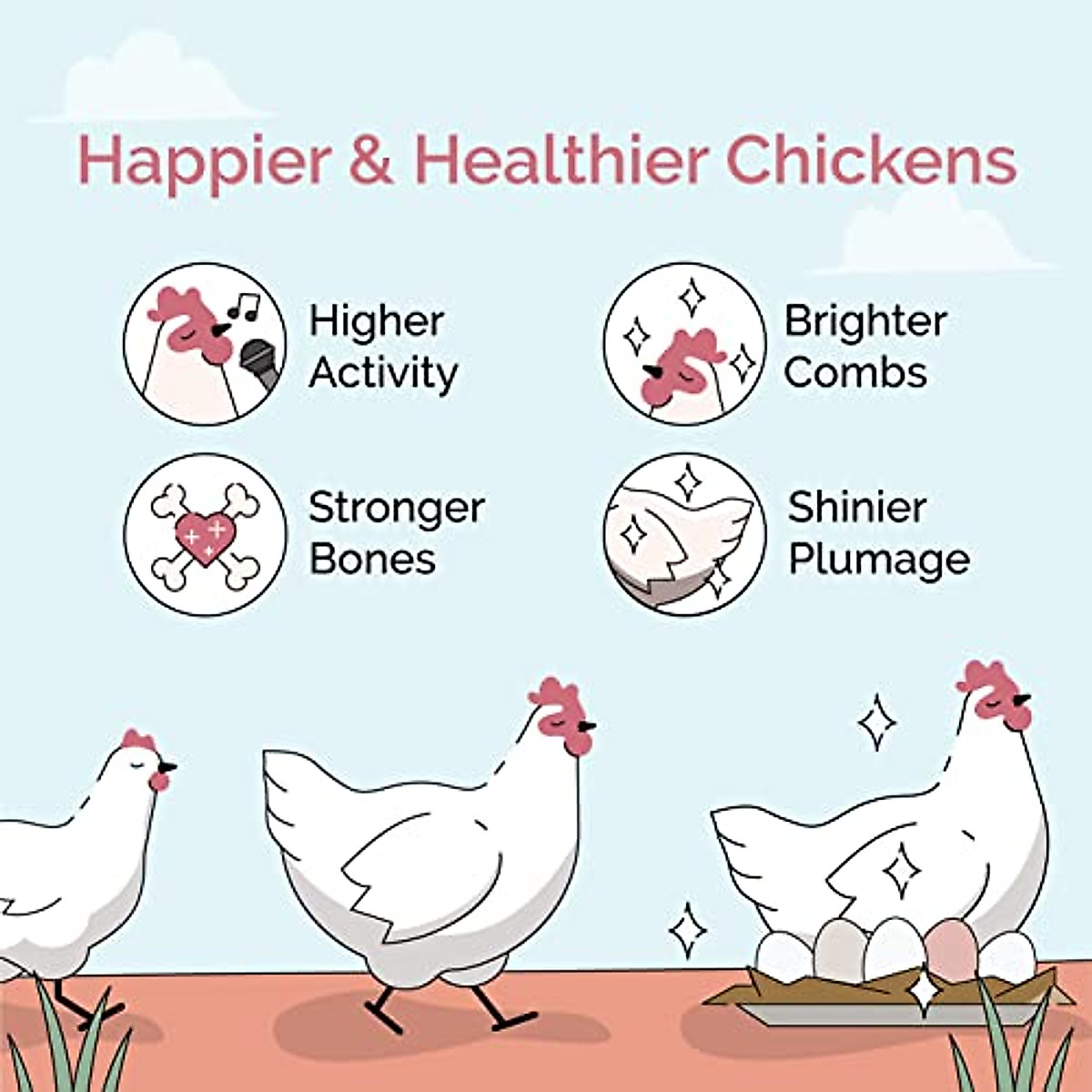 Mile Four | Chicken Scratch | 100% US Grown Grains, Organic, Non-GMO, Soy-Free, Non-Medicated, Whole Grain Chicken Treats for Hens & Roosters | Scratch for Chickens, Ducks & Waterfowl | 23 lbs.