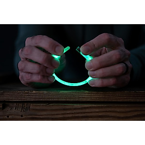 Cyalume SnapLight Light Stick, Military Grade, 12 Hours Duration, 12 Inches, 25 Pack, Green