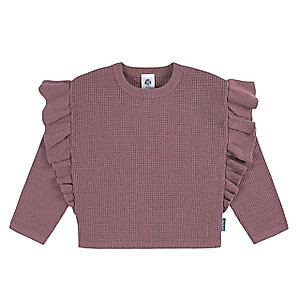 Gerber Baby Girls Toddler Sweater Knit Top and Cropped Pant Set, Pink, 18 Months