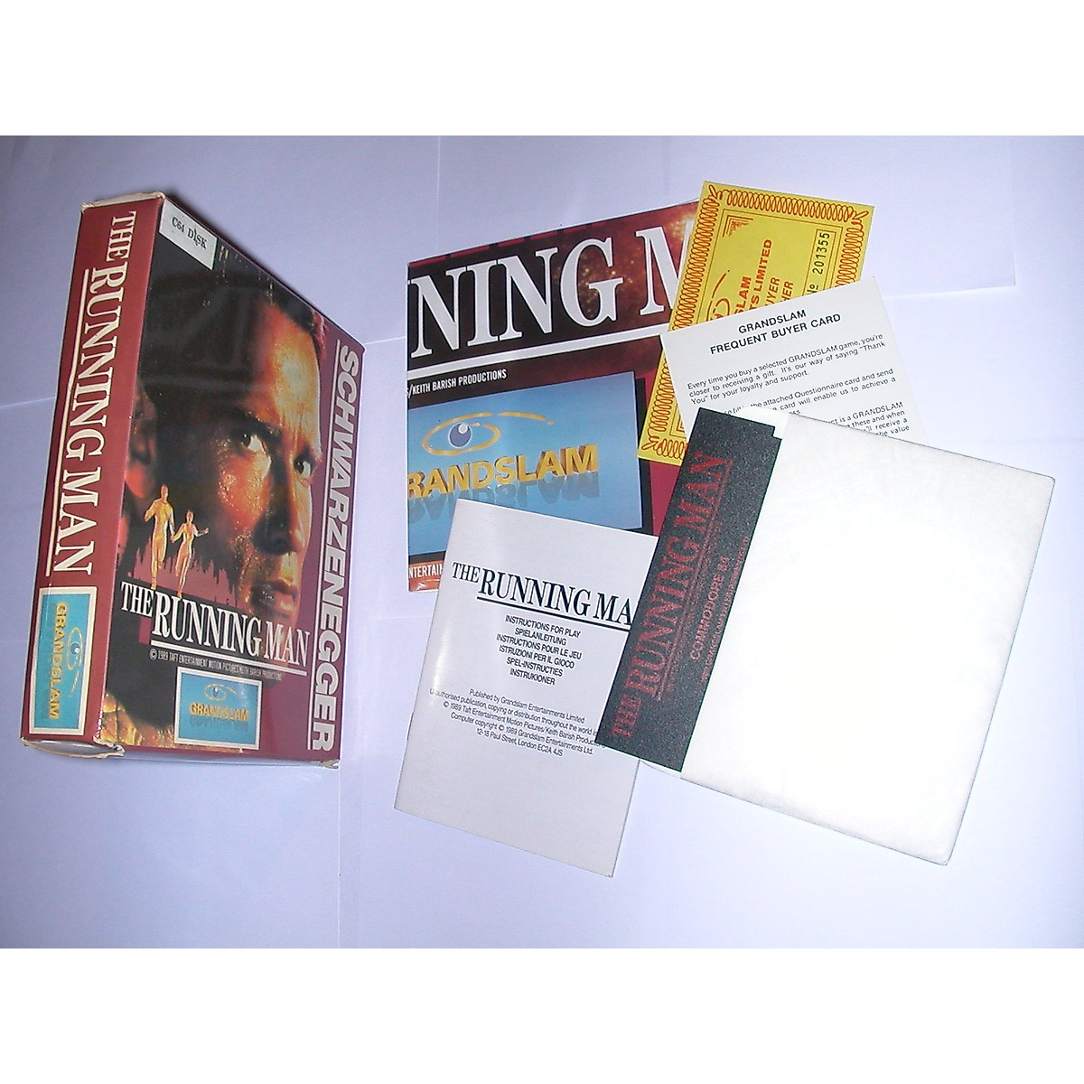 The Running Man - Commodore 64