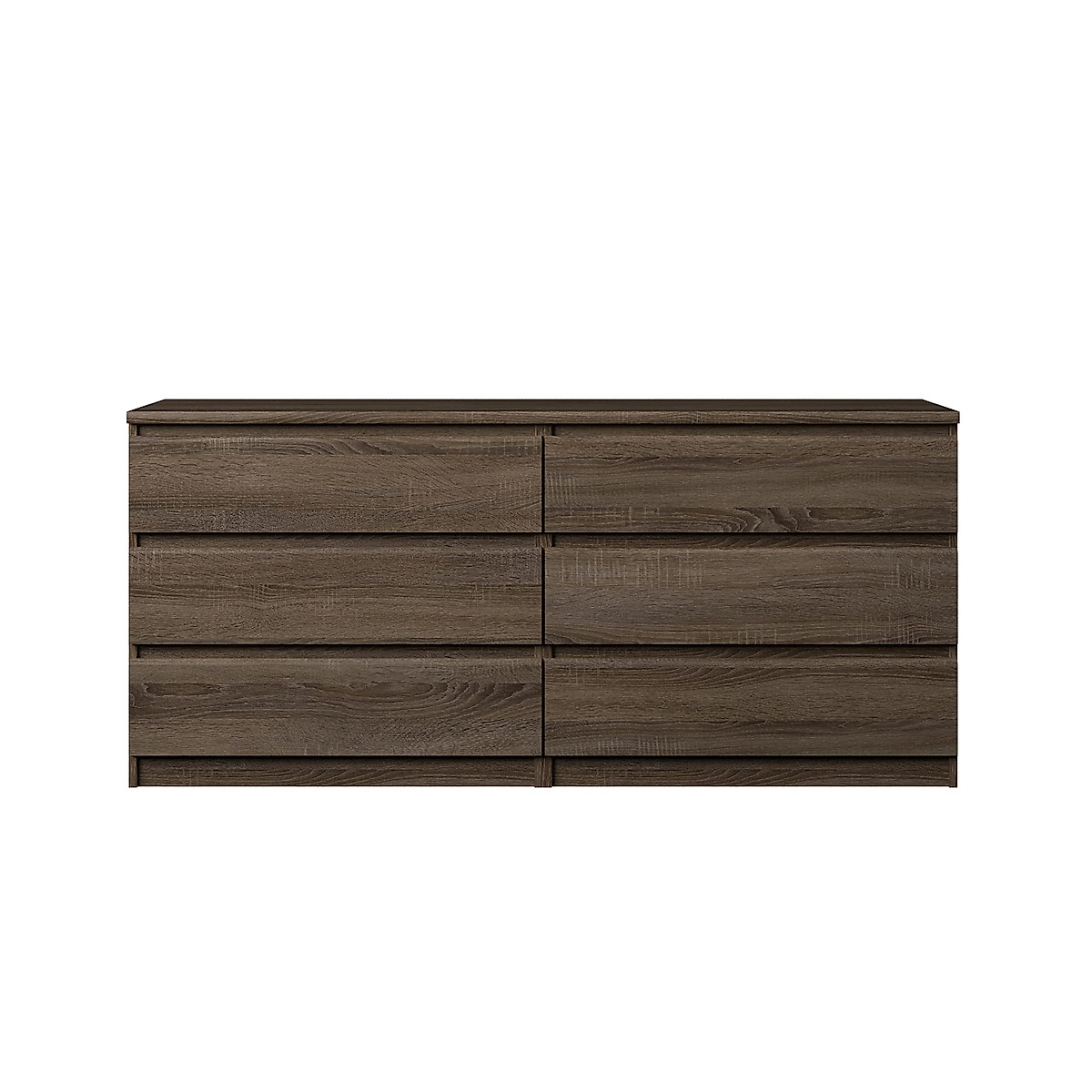 Tvilum Scottsdale 6 Drawer Double Dresser, Truffle