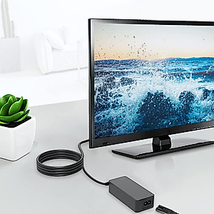 SLLEA 19.5V AC/DC Adapter for HP L7016t L7014 L7014t L7010t Retail Touch LED Monitor 19.5VDC Power Supply Cord Cable PS Charger Mains PSU