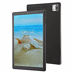 Naroote 10 Inch Tablet, 5G WiFi 5000mAh Tablet PC 100‑240V for Gaming (US Plug)