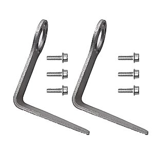 sanbaiyi 2 pack Grade Aluminum Rafter Hook 889661M with free bolt for Hitachi metabo NR83A5(S), NR83AA5, NV83A5, NR90AC5, NT65A5 and NV75A5 Framing Nailers