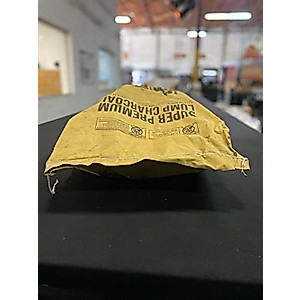 FOGO Super Premium Hardwood Lump Charcoal, Natural, Large Sized Lump Charcoal for Grilling and Smoking, Restaurant Quality, 17.6 Pound Bag, 2-Pack