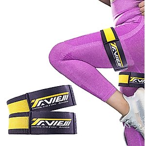 Occlusion Bands for Women Glutes & Hip Building, Blood Flow Restriction Bands BFR Bundle Booty Bands, Best Fabric Resistance Bands for Exercising Your Butt, Squat, Thigh, Fitness