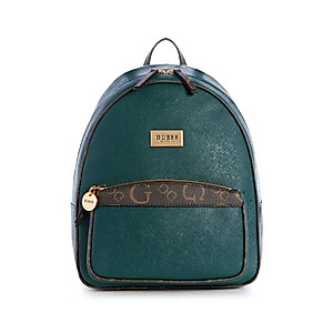 GUESS Factory Women's Keera Backpack Forest Multi Green