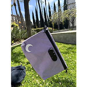 Brando Moon Purple Lock Bag with Combination - Smell Proof Lock Bag - Air Tight Sealed Zippers Pencil Bag