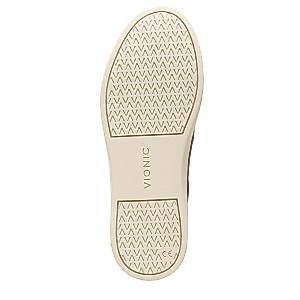 Vionic Women's Essence Mayra Suede Fashion Sneaker- Supportive Casual Shoes That Includes a Built-in Arch Support Black Suede 11 Wide