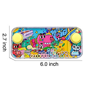 Handheld toss Ring Game, Guest Favour Gifts Pack of 4 , Compact Toy