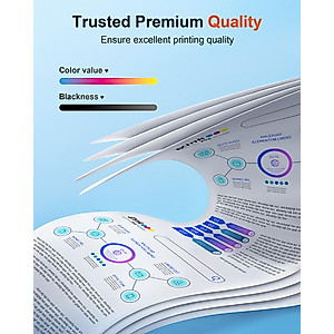 E-Z Ink Pro Remanufactured Ink Cartridges Replacement for Epson T212XL T212 212XL 212 XL to use with WF-2830 WF-2850 XP-4100 XP-4105 Printer (1 Black, 1 Cyan, 1 Magenta, 1 Yellow) 4 Pack