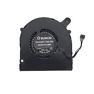 DBTLAP Fan Compatible for IBM Compatible for Lenovo IdeaPad Yoga 2 Pro Cooling Fan AT0S9001SS0 SUNON EG45040S1-C020-S9A