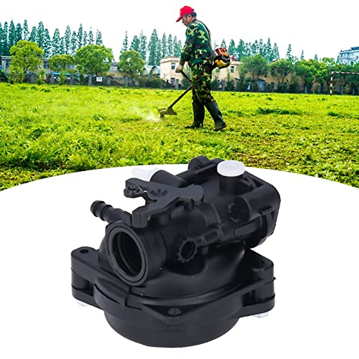 Omabeta Carburetor Kit, Plastic Lawn Mower Accessories for Garden for 593261