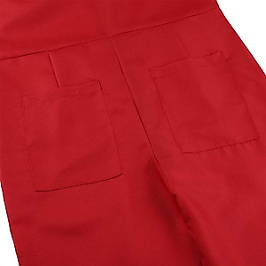 Tomlyws Money Heist Costume Unisex Dali Mask Red Costume Coverall Jumpsuits XXL