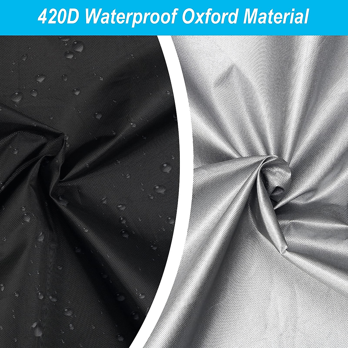 Outdoor Table Cover for Ooni Large Table, Catcan 36 x 32 x 32inch Waterproof Outdoor Prep Table Cover Pizza Oven Stand Cover