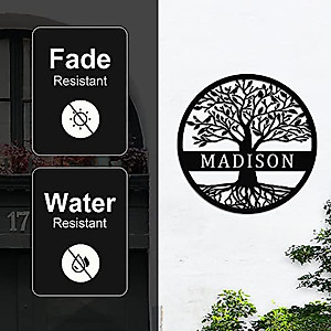 Custom Deer Scope Metal Wall Art, Personalized Deer Hunter Name Sign Decor, Deer Metal Led Decor, Deer Sign, Wall Hnagings, Wall Decor, Black, 8-24inch