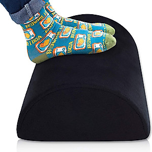 Office Foot Rest, Office Foot Rest for Desk, Under Desk Foot Rest, Memory Foam Footrest, Airplane Footrest