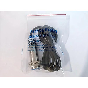 Heschen M18 Capacitive Proximity Sensor Switch Shield Type LJC18A3-5-Z/BX Detection 5mm 10-30VDC 200mA NPN Normally Open(NO) 3 Wires