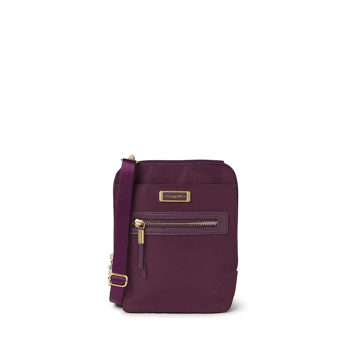 Baggallini womens Brooke crossbody, Plum Berry, One Size US
