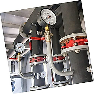 VILLCASE 2pcs 90 Valve Connector Gas Fitting Connector Hose Fittings Brass Pagoda Fitting Joint Water Filter Elbow Connect Elbow Quick Connect Water Fittings Copper