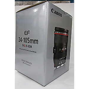 Canon 344B006 EF 24-105mm f/4.0 L is USM Lens (Certified Refurbished)