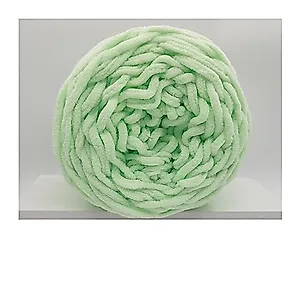 165g Small Ice Stripe Yarn Coarse Wool Yarn Ball Crochet Knitting Material Wrapped (Color : 05green)