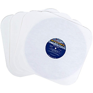 Vinyl Record Inner Paper Sleeves - Premium Acid Free Protection Covers for 12 inch LP Albums - 50 Pack