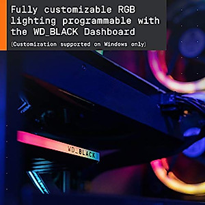 WD_BLACK 2TB AN1500 NVMe Internal Gaming Solid State Drive SSD Add-In-Card - Gen3 PCIe, Up to 6500 MB/s - WDS200T1X0L