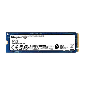 Kingston NV2 500G M.2 2280 NVMe Internal SSD | PCIe 4.0 Gen 4x4 | Up to 3500 MB/s | SNV2S/500G & 480GB A400 SATA 3 2.5" Internal SSD SA400S37/480G - HDD Replacement for Increase Performance