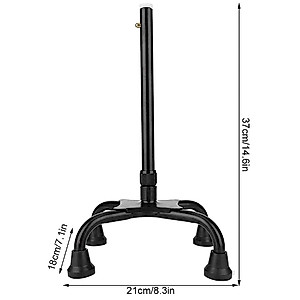 Folding Cane seat Lightweight Three-Legged Walking Stick Height Adjustable with Crutch Chair/Stool seat for Disabled Elderly Everything is fine