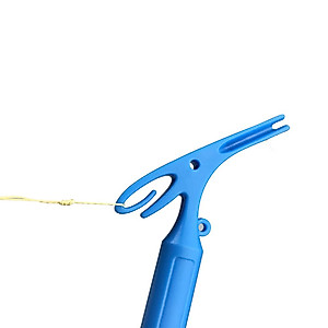 BESPORTBLE 2pcs 3 1 Fishing Gadgets Fishing Kit Hook Tool Knot Tying Tool Fish Hook Separator Hook Extractor Fish Tying Tool Fish Hook Lifter Splitter Hook Remover Tire Hook Tie