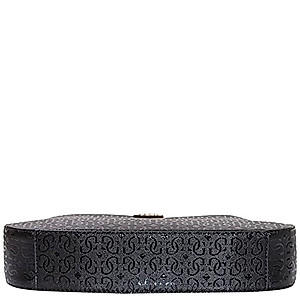 GUESS Alexie Top Zip Shoulder Bag Black 1 PROCESSING PROCESSING