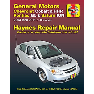 Chevrolet Cobalt (05-10), Chevrolet HHR (06-11), Pontiac G5 (07-09) & Pontiac Pursuit (05-06) Haynes Repair Manual