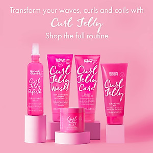 Umberto Giannini Curl Jelly Scrunching Jelly 7 fl Oz - Frizz Solution Defining Hair Gel for 2a-4c Curly, Wavy, Coily Hair - Vegan & Cruelty-Free