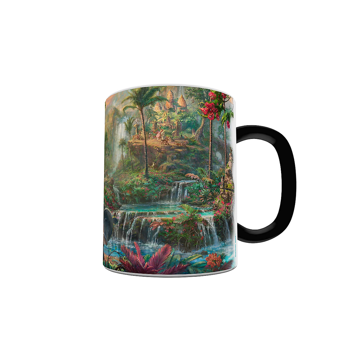 Thomas Kinkade's "The Jungle Book" Morphing Mug