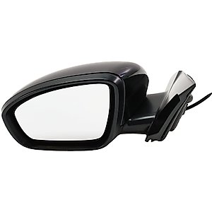 Kool Vue Driver Side Power Non-Heated Mirror for Nissan Altima 2019-2023 Without Signal Light Paintable
