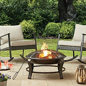 Owen Park 28 inch Round Wood Burning Fire Pit