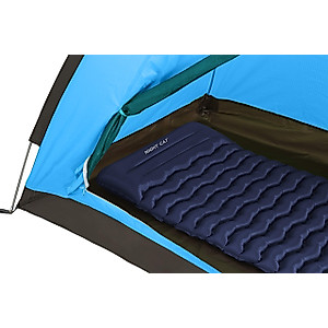 Night Cat Backpacking Tent for One 1 to 2 Persons Lightweight Waterproof Camping Hiking Tent for Adults Kids Scouts Easy Setup Single Layer 2.2x1.2m