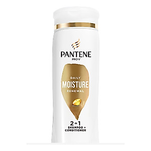 Pantene PRO-V Daily Moisture Renewal 2 in 1 Shampoo + Conditioner, 12 oz