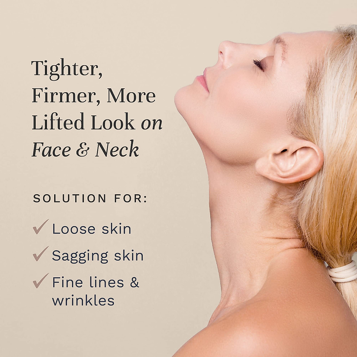 City Beauty Multi-Action Sculpting Cream - Lift & Tighten - Firming Cream for Loose, Sagging Skin - Solution for Jowls & Saggy Jawline - Cruelty-Free Skin Care