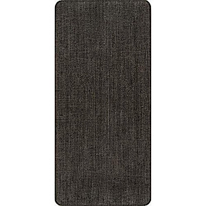 nuLOOM Casual Solid Anti Fatigue Kitchen or Laundry Room Comfort Mat, 18" x 30", Dark Brown