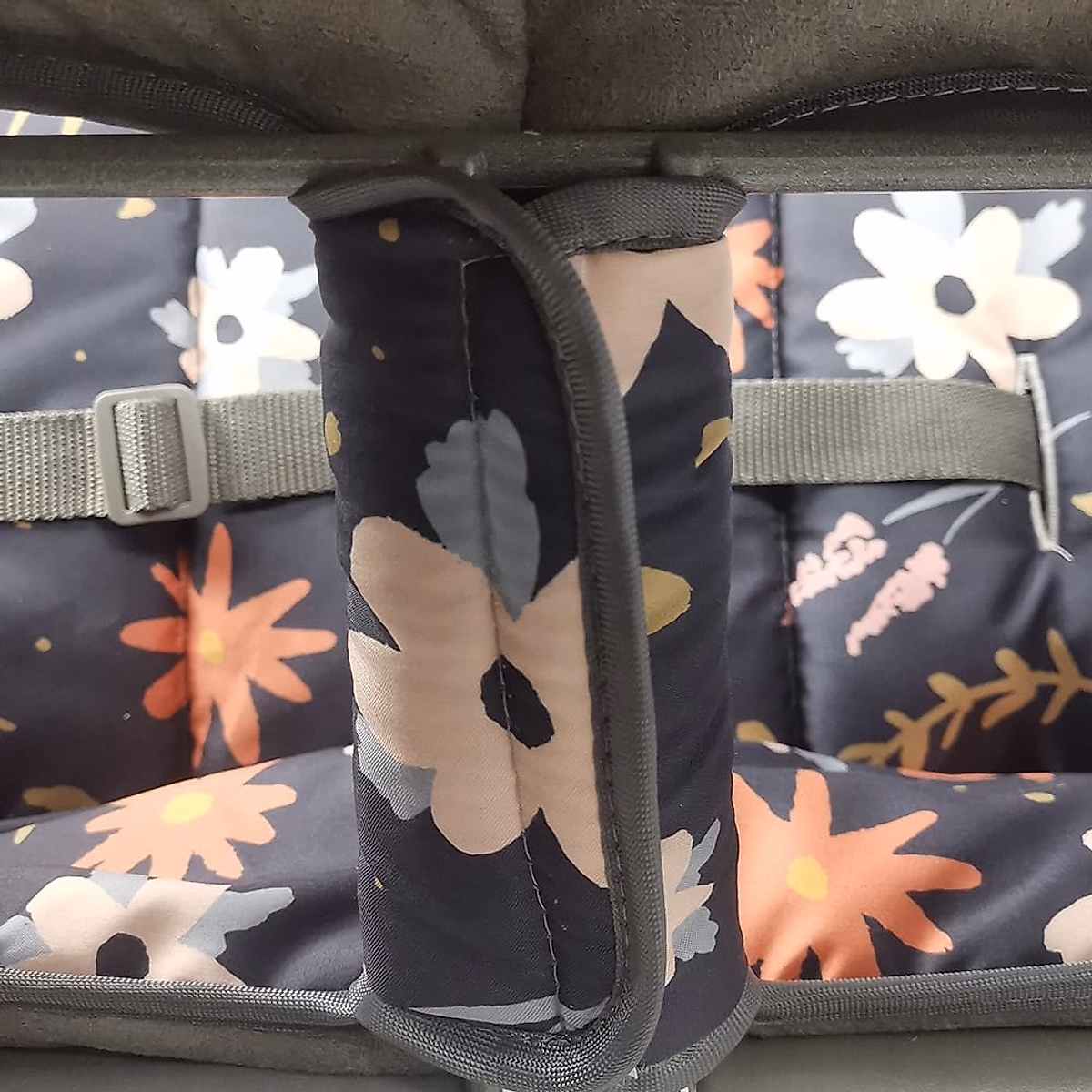 Shopping Cart Cover for Baby/Toddler, Cozy High Chair Cover & Grocery cart Cover Cushion, Dark Blue