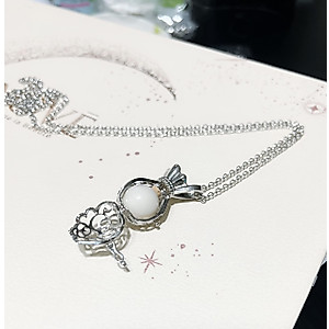 DIY Breast Milk Heart Pendant Necklace Keepsake Kit (Sliver)